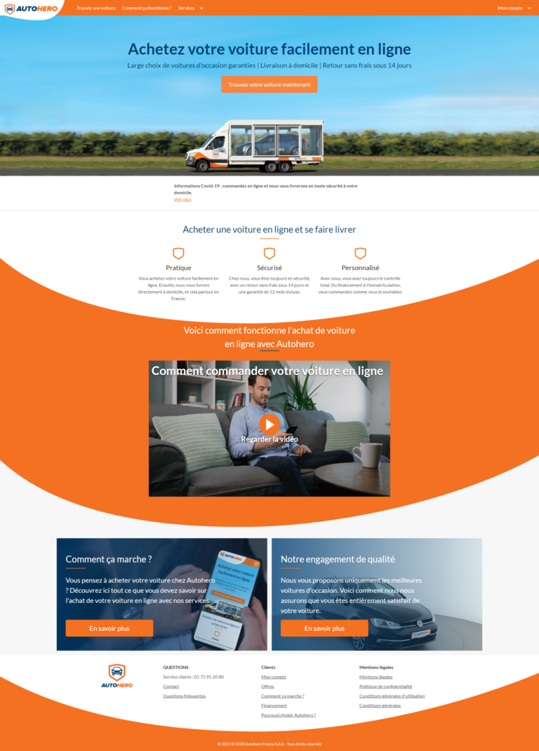 Le site qui vous simplifie la vie — Avis sur le site Autohero